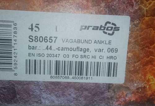 Тактические ботинки Prabos Vagabund Ankle