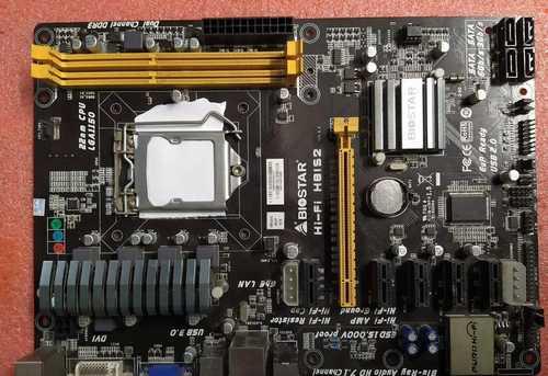 Biostar Hi-Fi H81S2 LGA1150 ATX с гарантией