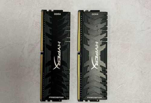 Оперативная память hyper X ddr4 16gb