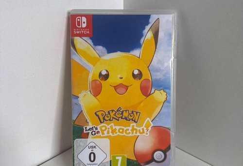 Pokemon Let's Go Pikachu для nintendo switch