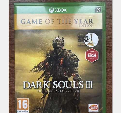 Dark souls 3 goty xbox