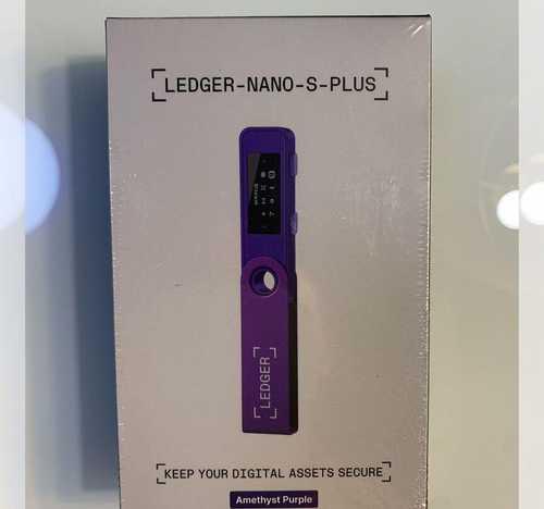 Новый аппаратный кошелек Ledger Nano S Plus