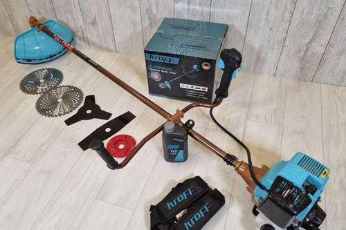 Бензиновый триммер четырёх тактный kroff 3900