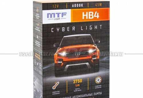 Светодиодные лампы MTF Light Cyber Light HB4 6000K