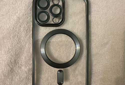 Чехол на iPhone 14 pro max magsafe силиконовый