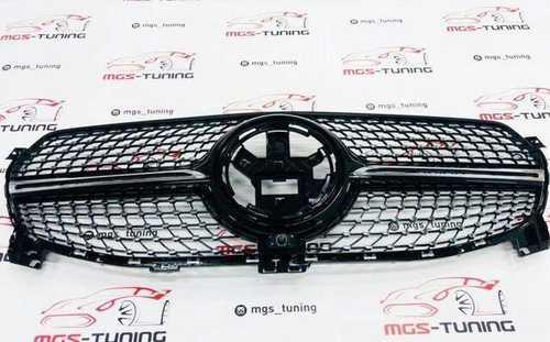 Решетка Diamond Black Не AMG Пакет Mercedes-Benz