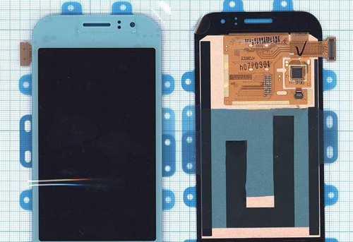 Дисплей для Samsung Galaxy J1 Ace SM-J110H синий