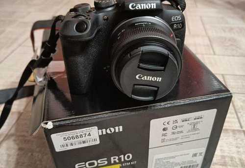 Зеркальный фотоаппарат canon eos r10