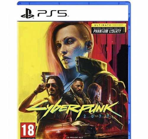 Игра для PlayStation 5 Cyberpunk 2077: Phantom Liberty DLC RUS Voice