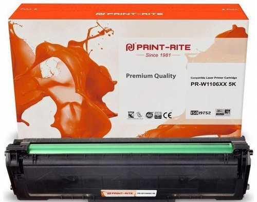 Картридж Print-Rite PR-W1106jumbo 1458546