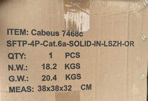 Cabeus sftp-4P-Cat.6a-solid-IN-lszh