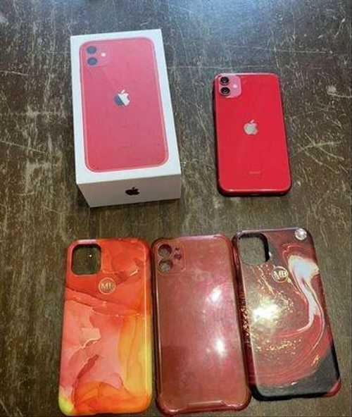 iPhone 11 64gb red
