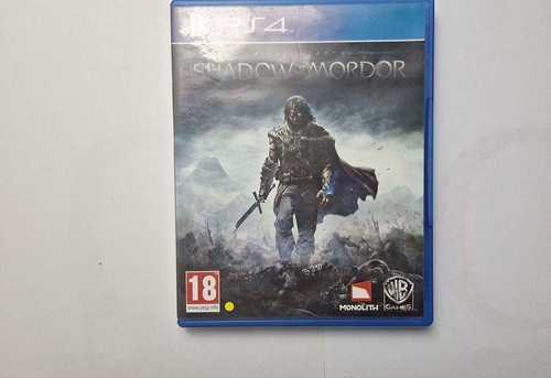 Игры для приставок ps4 б/у Shadow of Mordor