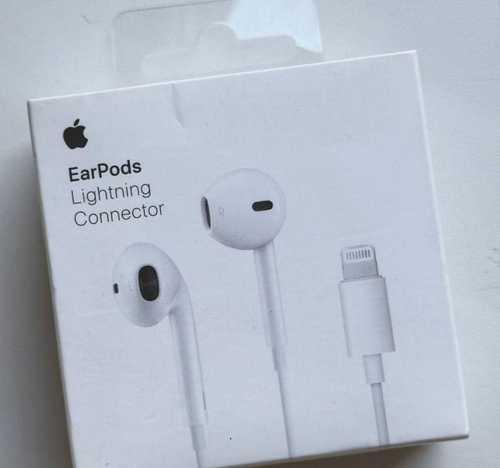 Наушники apple earpods lightning