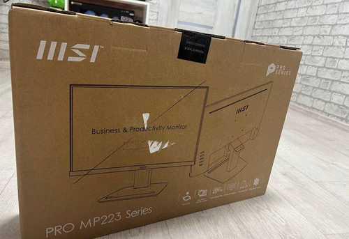 Новый монитор MSI 21.5 100Hz 1920x1080 VA