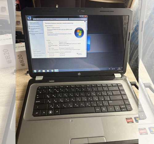 Hp pavilion G6-1109er, 4-x яд AMD B960/4gb/R6470