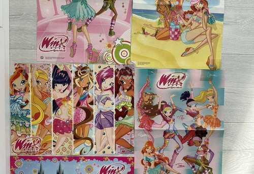 Плакаты winx