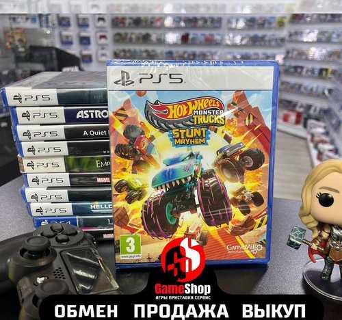 Hot Wheels Monster Trucks PS5 диск новый