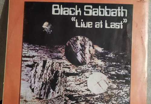 Black Sabbath виниловая пластинка