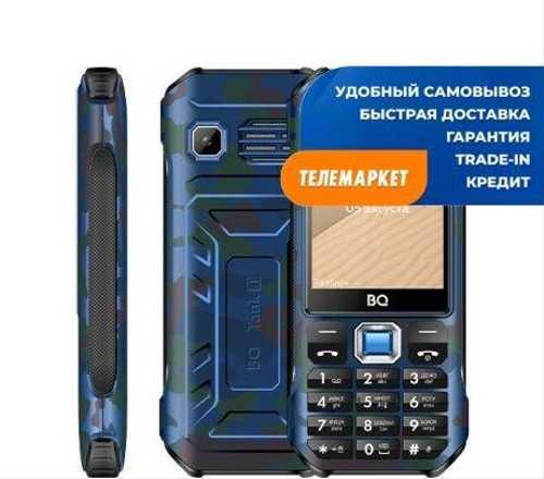Телефон BQ 2824 Tank T Dual Sim Camouflage Blue