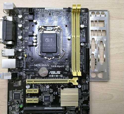 Материнская плата S1150 Asus H81M-C