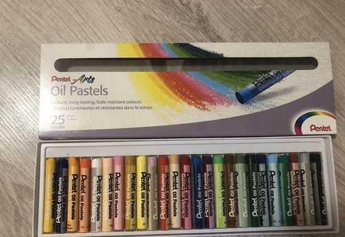 Масляная пастель Pentel Arts Oil Pastels 25 мелков