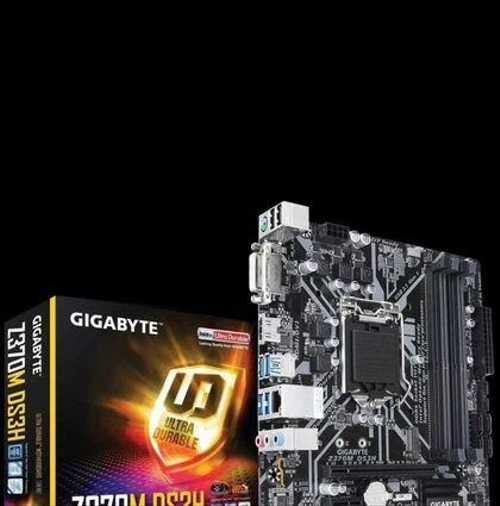 Материнская плата gigabyte GA-Z370M DS3H LGA1151v2