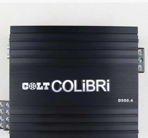 Усилитель 4 канальный colt colibri D500.4