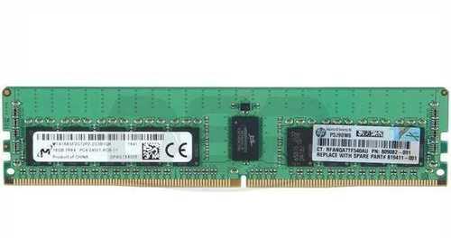 Серверная память HP 819411-001 16Gb 2400MHz