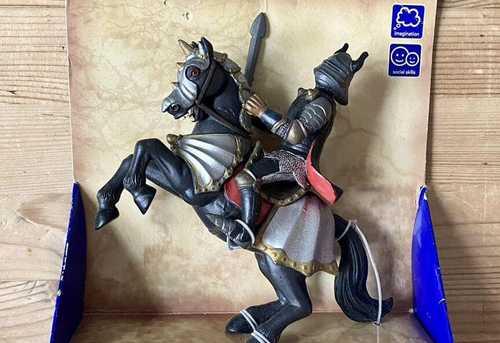 Elc черный рыцарь всадник на коне оригинал