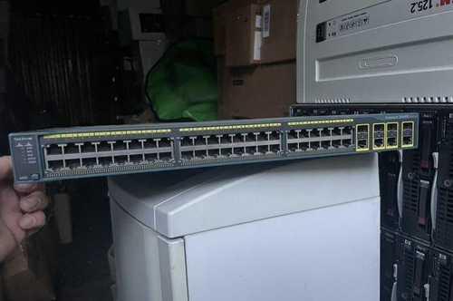 Коммутатор (свич) Cisco WS-C2960G-48TC-L