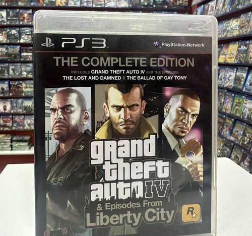 Grand theft auto 4 the compite edition ps3