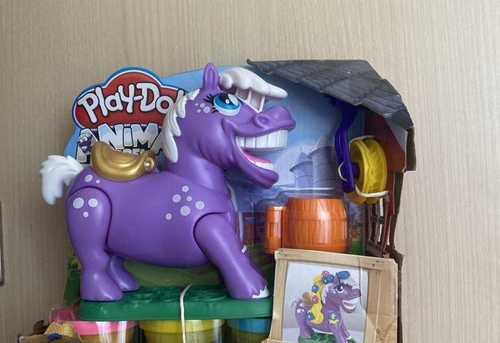 Новый набор для лепки Play-Doh Пони-трюкач