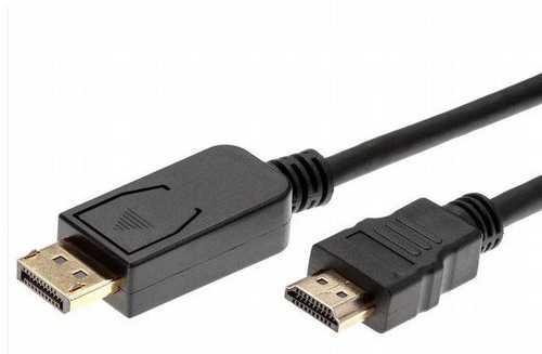 Кабель-переходник DisplayPort M hdmi M 4K30Hz 608