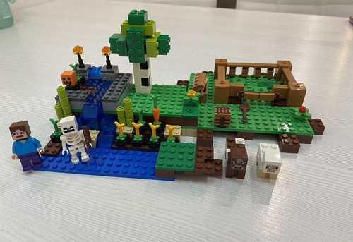 Lego minecraft ферма 21114