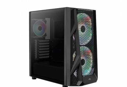 Компьютерный корпус Aerocool AirHawk Duo-G-BK-v1