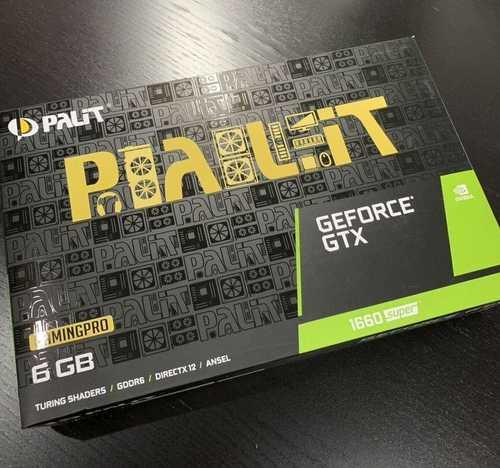 Видеокарта gtx 1660 super 6gb palit