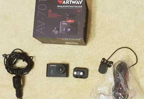 Видеорегистратор artway AV-701 4K GPS