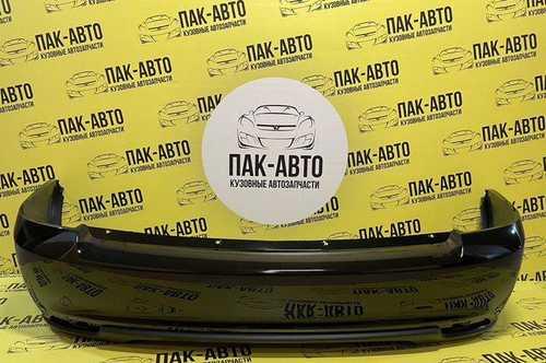 Бампер задний на LADA priora 2 21724 H/B черный