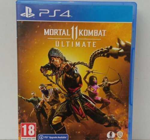 Игровые диски. Sony Playstation 4 Mortal Kombat 11 Ultimate