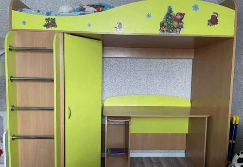 Детская кровать шкаф(мебель в детскую)