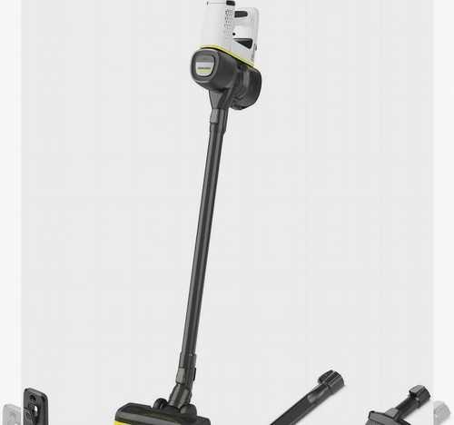 Пылесос ручной Karcher VC 4 Cordless myHome 21Вт белый/серый