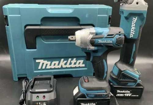 Гайковерт, ушм болгарка makita 2в1