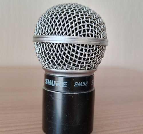 Голова shure sm 58 (RPW 112) оригинал