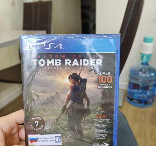 Shadow of the Tomb Raider ps4 диск новый