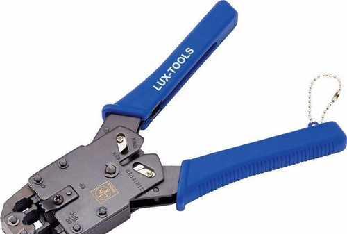 Клещи обжимные (кримпер) LUX-tools Comfort 250 мм