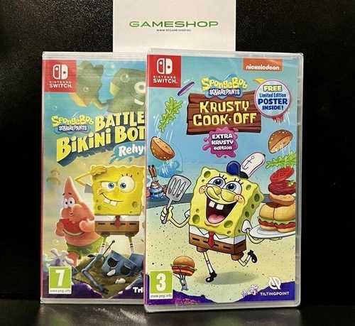 SpongeBob Krusty Cook-Off Extra Krusty Ed. Switch