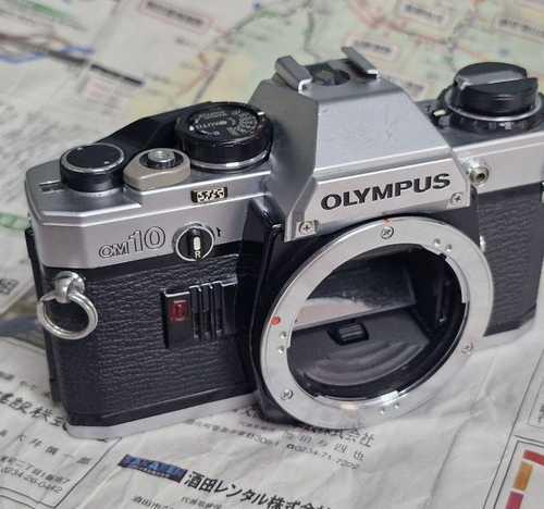 Пленочный фотоаппарат olympus OM-10