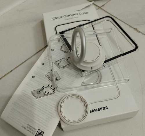 Чехол Samsung Clear Gadget Case Z Flip5 прозрачный