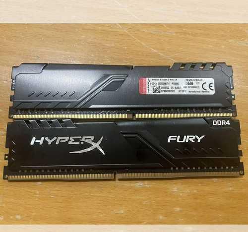 Kingston HyperX Fury HX426C16FB3K2/8 8 гб (2 шт. п